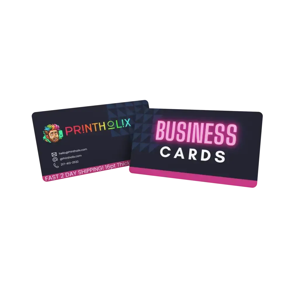 Double-Sided 16pt Business Cards – PRINTHOLIX